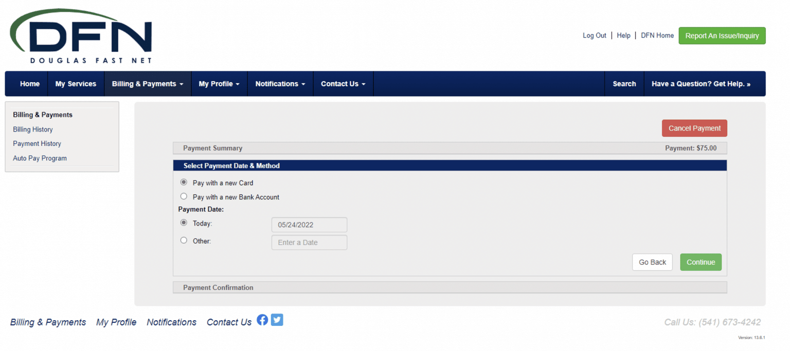 Billing Questions - DFN