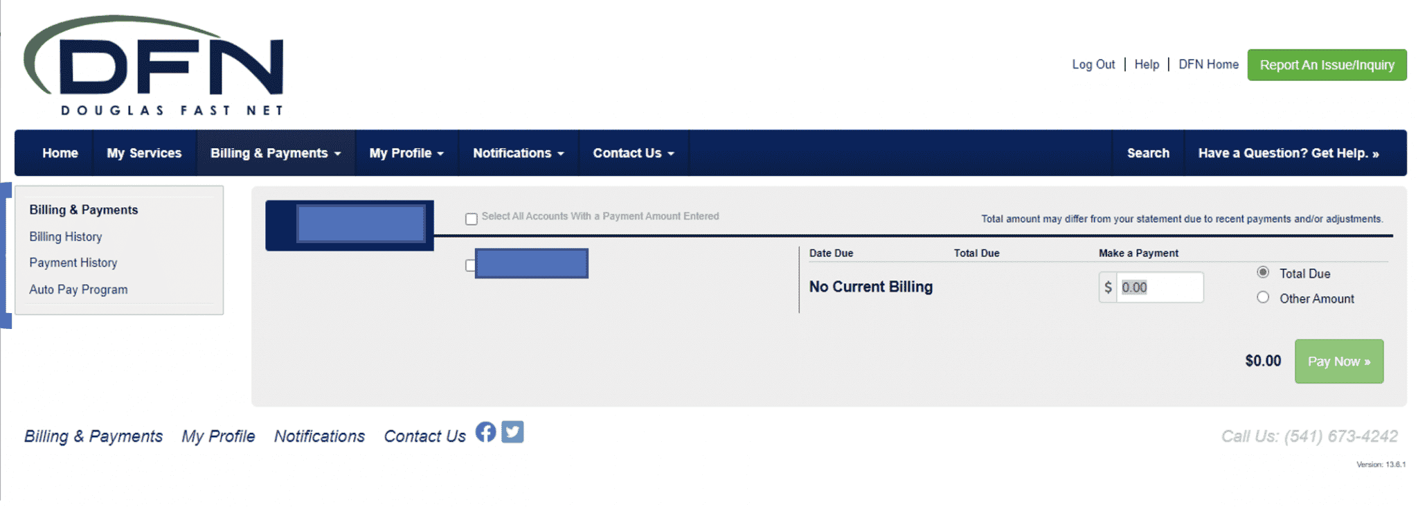 Billing Questions - DFN